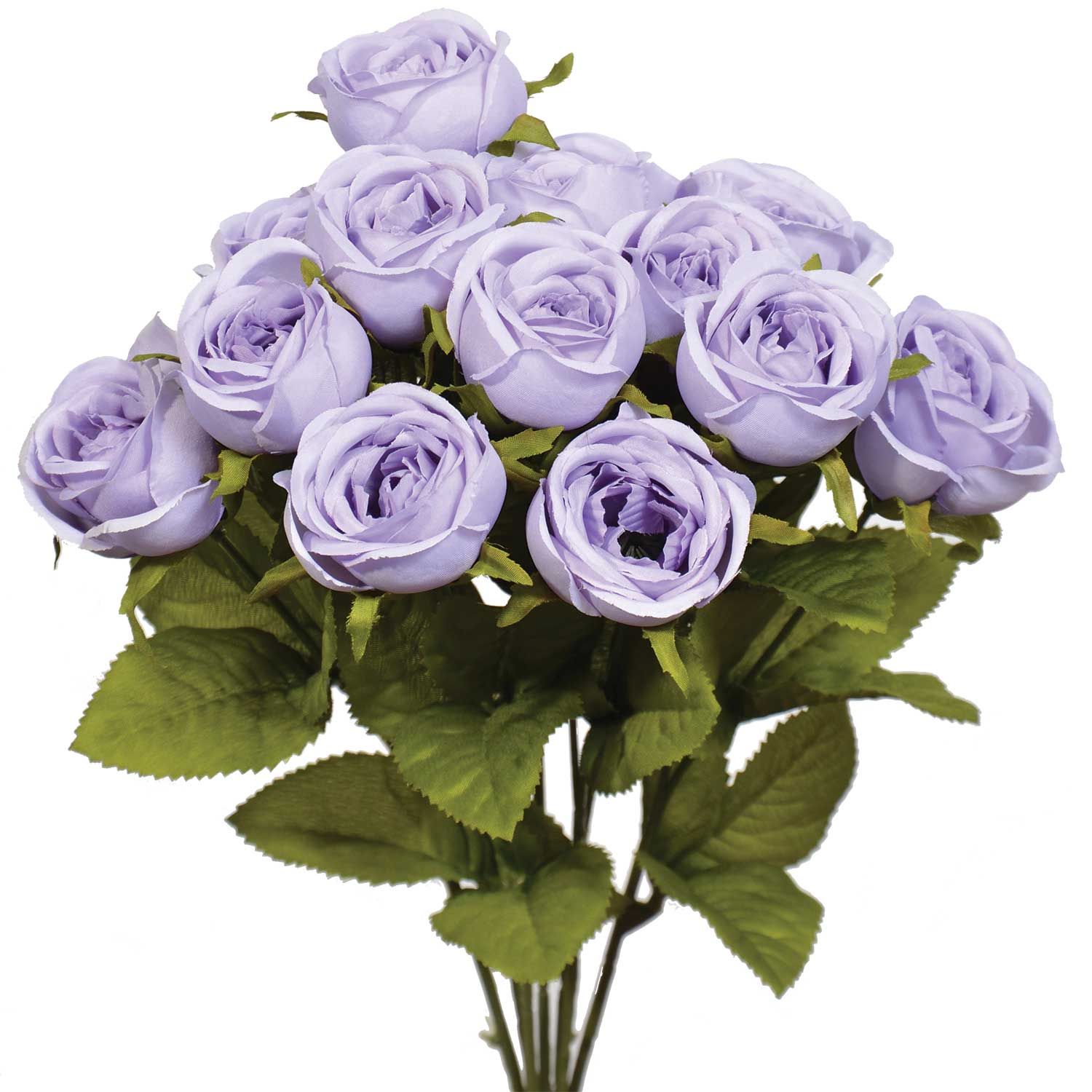 15in Mini Cabbage Rose x7 LAVENDER – Brian Lane Designs